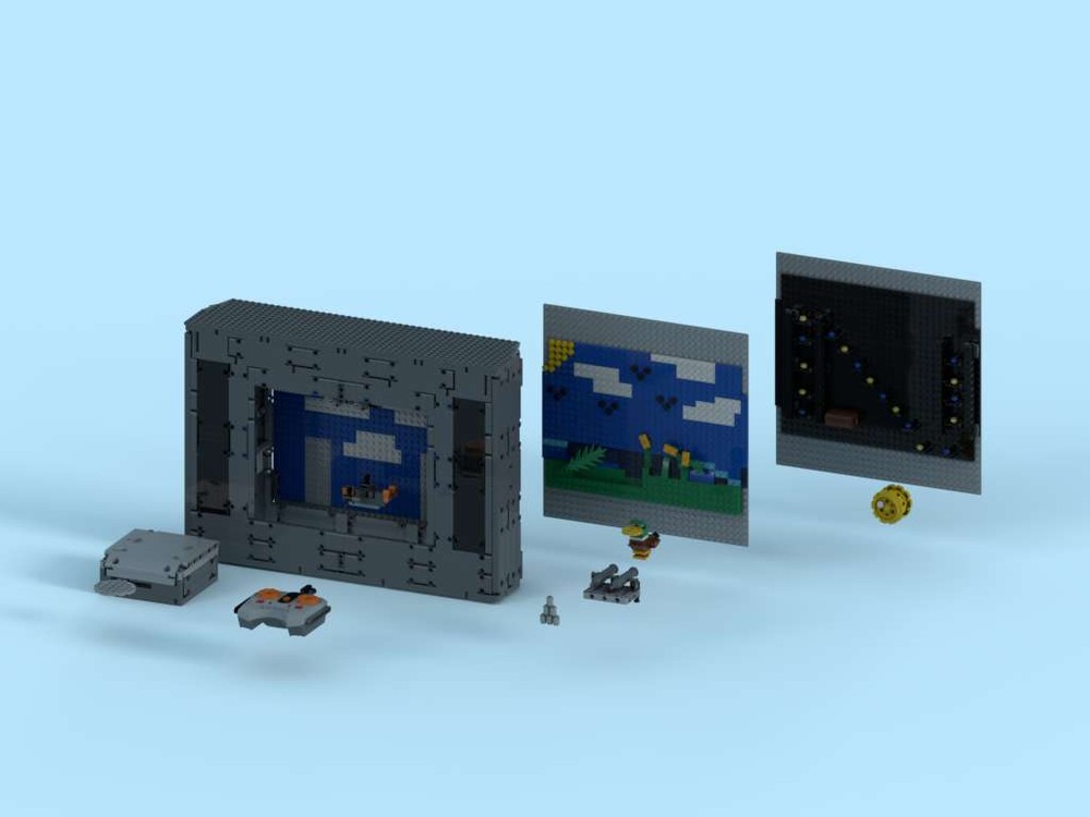 LEGO MOC Technic Video Game by Target86 | Rebrickable - Build with LEGO