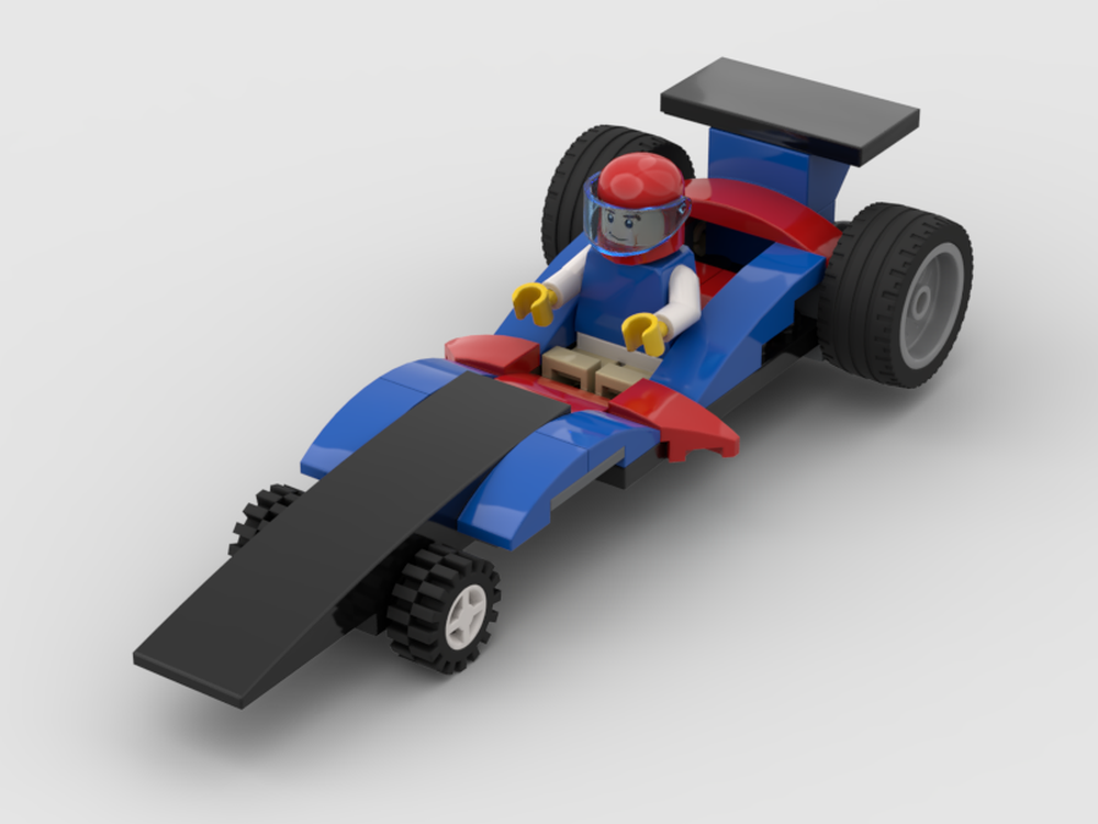 Lego Moc Racer By Cosminu Rebrickable Build With Lego