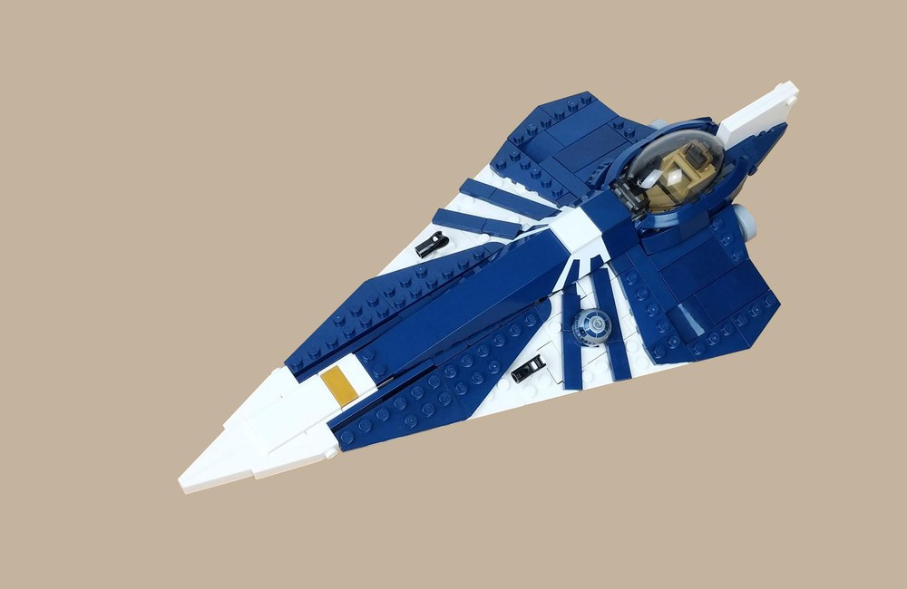 Lego Moc Plo Koons Delta 7 Starfighter By Mridler Rebrickable