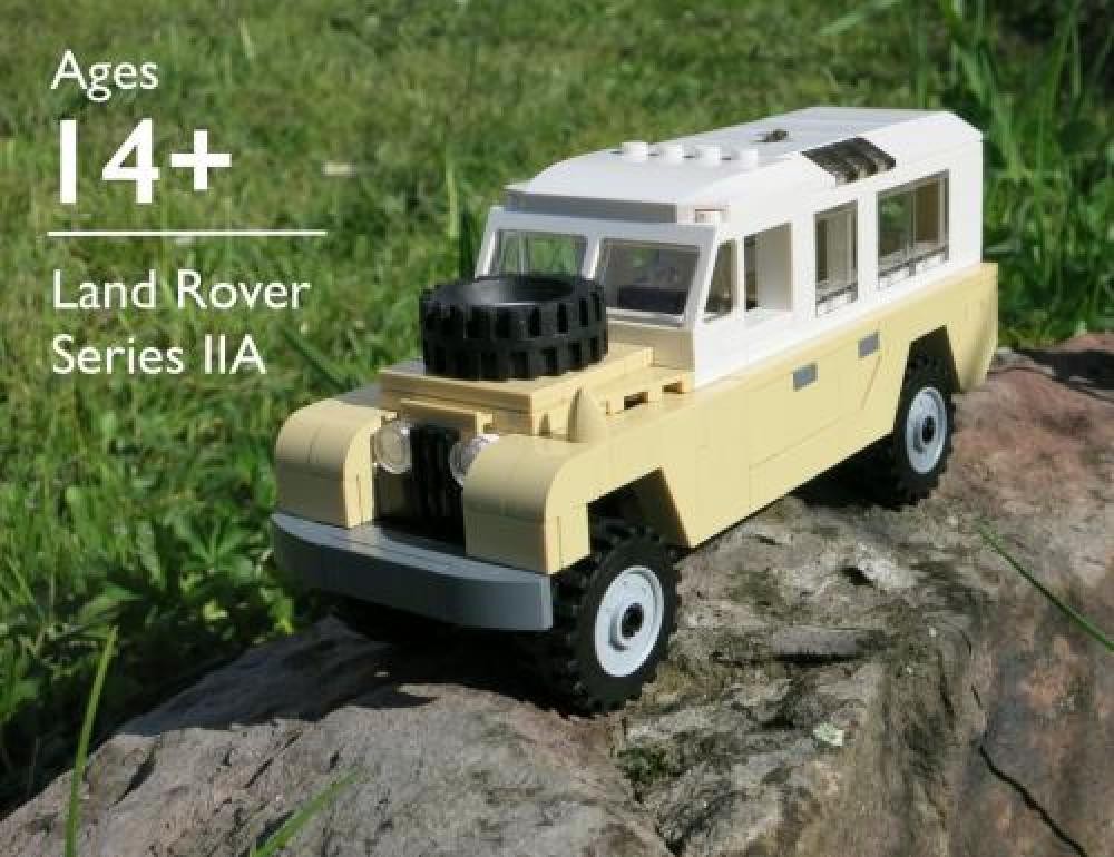 LEGO MOC Land Rover Series IIA by olivercgoetz | Rebrickable - Build ...