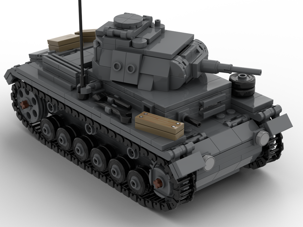 LEGO MOC Panzer III Ausf E by Comrade_Katya | Rebrickable - Build with LEGO
