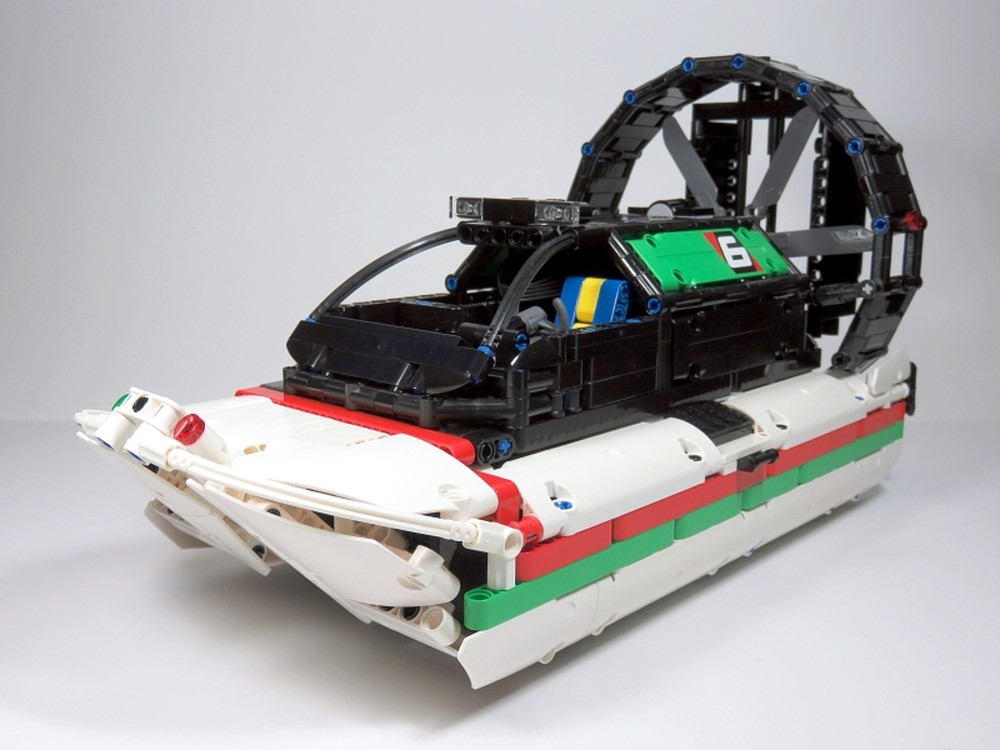 LEGO MOC RC Octan Airboat by Chade | Rebrickable - Build with LEGO