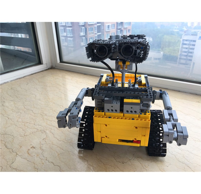 Lego Moc Lego Technic Walle By Falconluan Rebrickable Build With Lego
