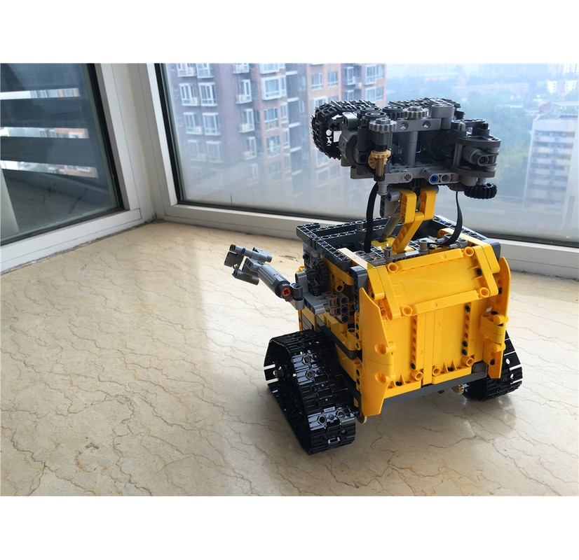 Lego Moc Lego Technic Walle By Falconluan Rebrickable Build With Lego