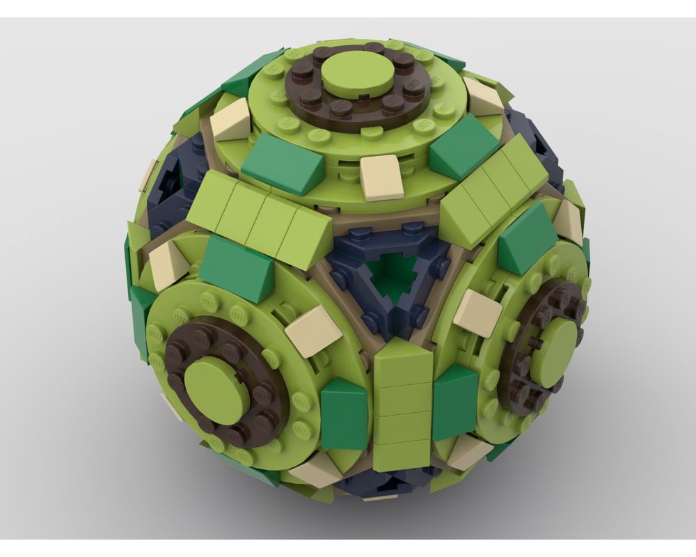 LEGO MOC Sphere by El-Kapibara | Rebrickable - Build with LEGO