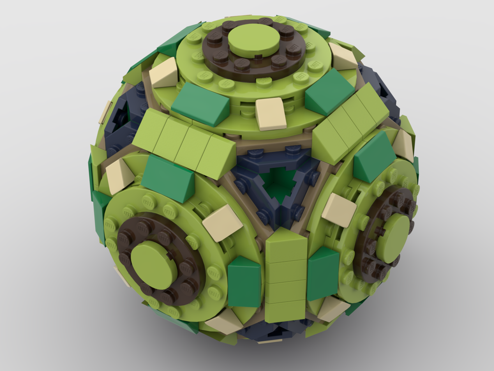 LEGO MOC Sphere by El-Kapibara | Rebrickable - Build with LEGO