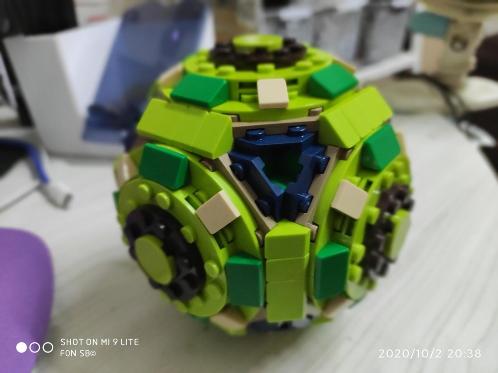 LEGO MOC Sphere by El-Kapibara | Rebrickable - Build with LEGO