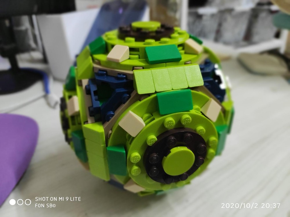 LEGO MOC Sphere by El-Kapibara | Rebrickable - Build with LEGO