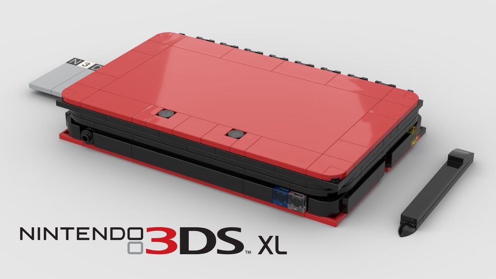 LEGO MOC Nintendo 3DSXL 1:1 Scale by GianniBricks | Rebrickable - Build ...