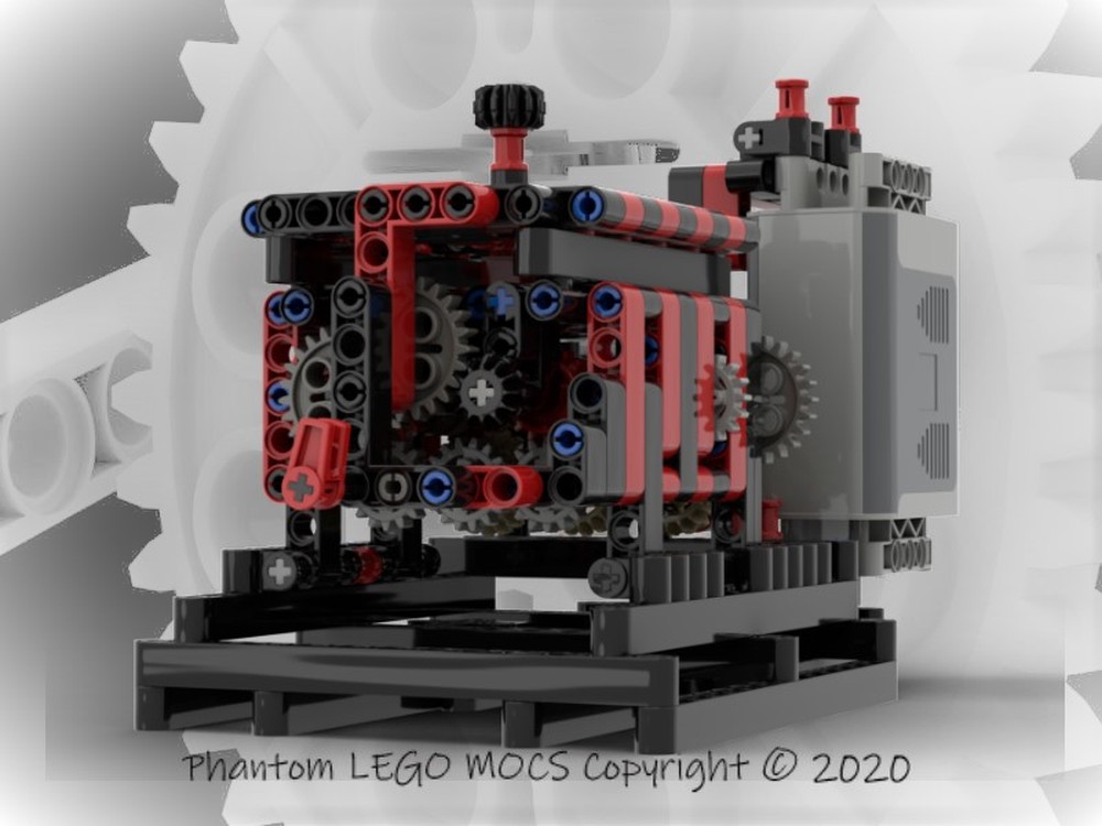 LEGO MOC Phantom Gearbox by Phantom LEGO MOCS | Rebrickable - Build ...