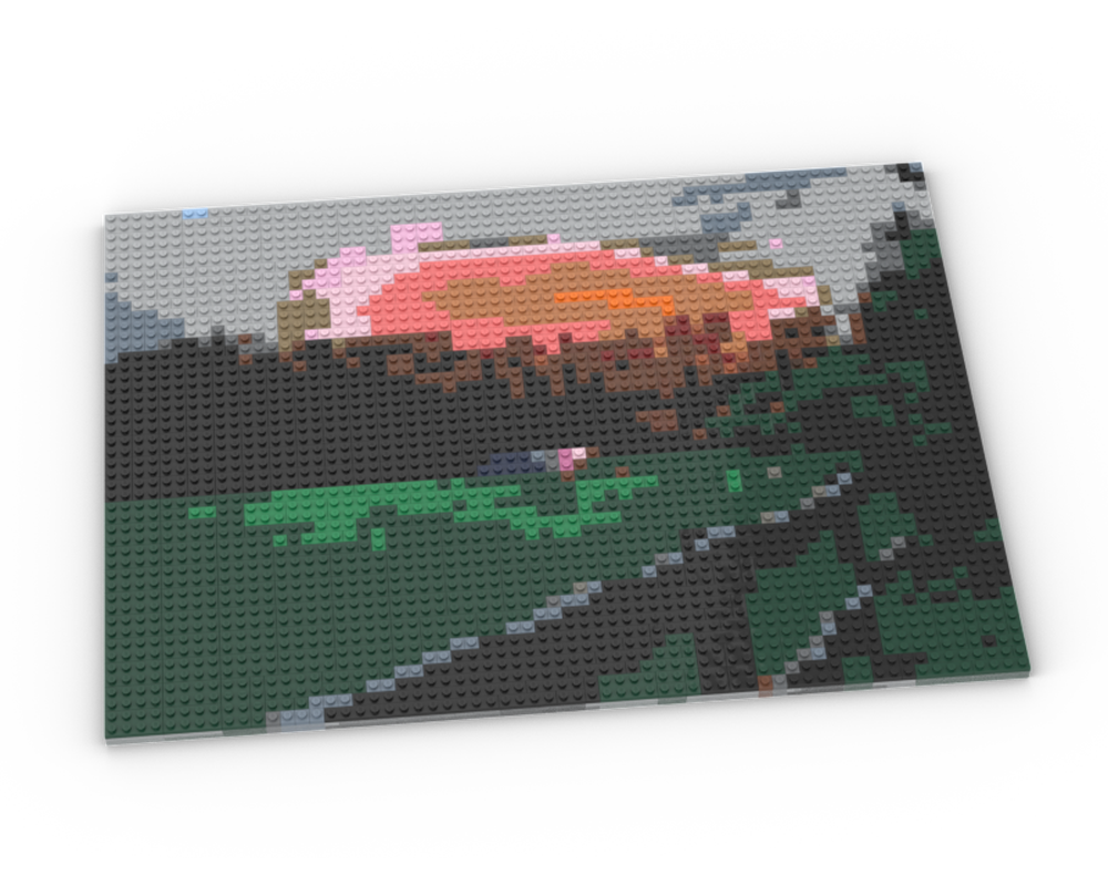 LEGO MOC solar panels under sunset photo by farmbros | Rebrickable ...