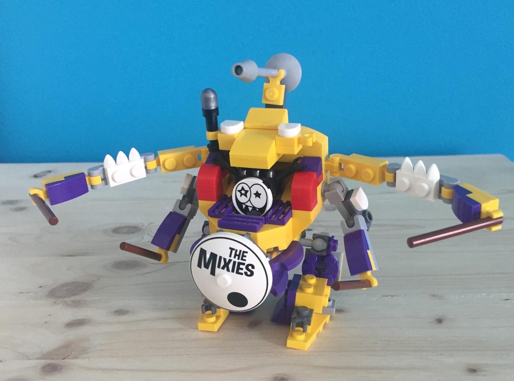 Lego Moc The Mixies Max Mech By Chricki Rebrickable Build With Lego