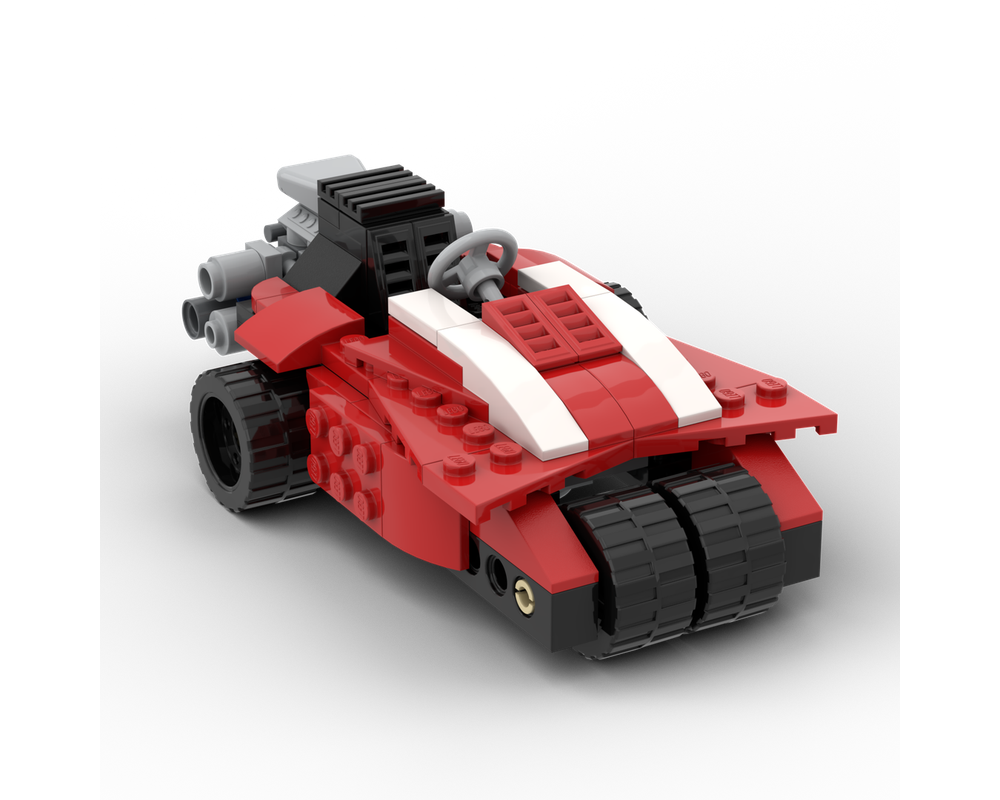 LEGO MOC Stripe Trike by willcapellaro | Rebrickable - Build with LEGO