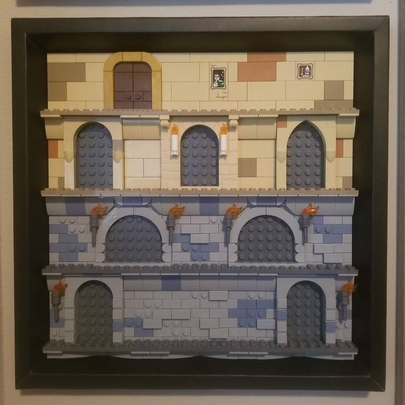 LEGO MOC ℍogwarts Minifigure Display - Dungeons by BonkersBricks ...
