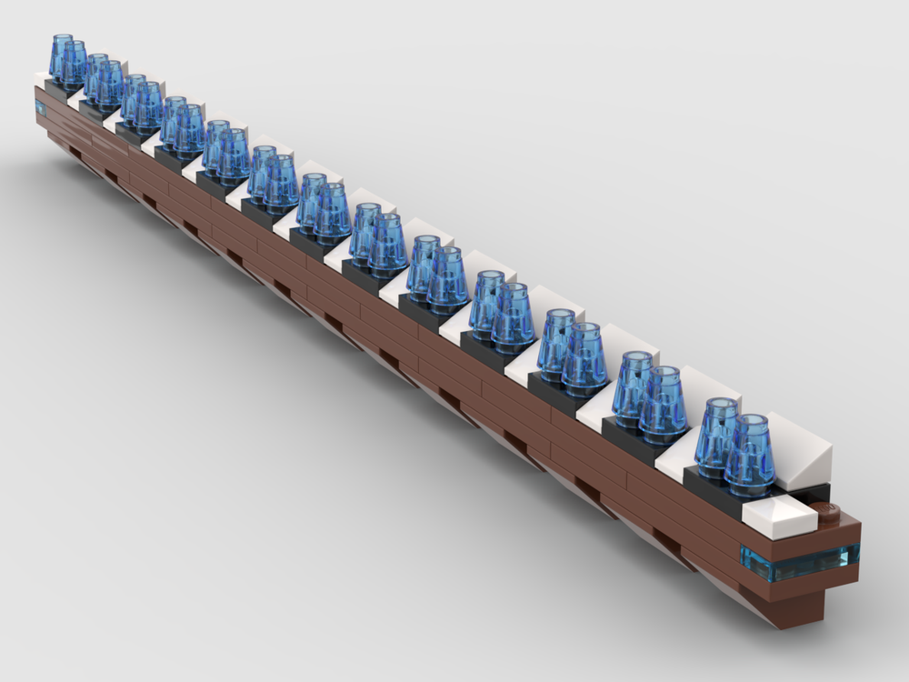 LEGO MOC Fitness Band Strap Hanger by El-Kapibara | Rebrickable - Build ...