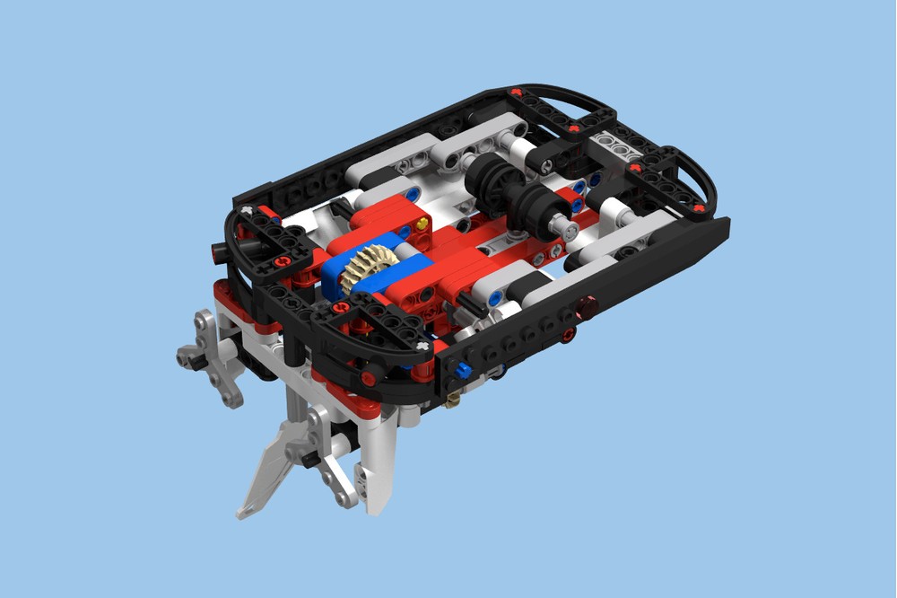 Lego Moc 42092 Hovercraft By Nequmodiva Rebrickable Build With Lego