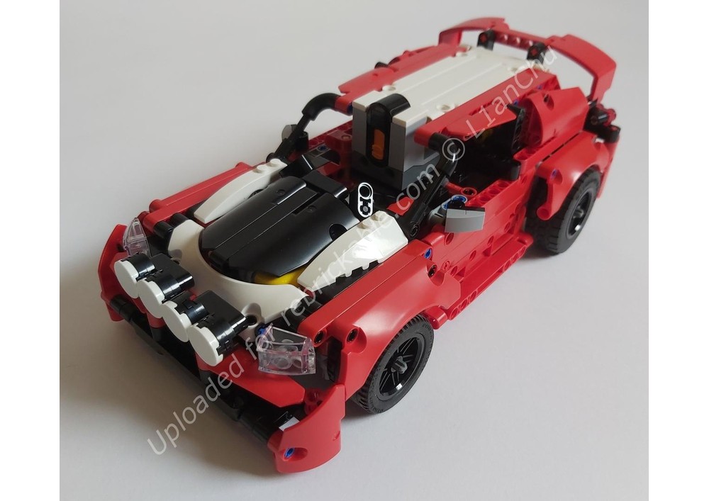 LEGO MOC Power Functions Rally Car by l1anchu | Rebrickable - Build ...