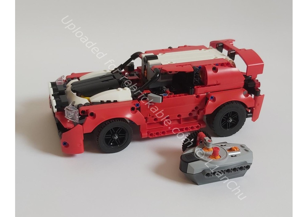 LEGO MOC Power Functions Rally Car by l1anchu | Rebrickable - Build ...