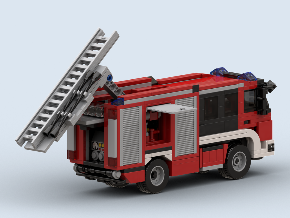 LEGO MOC Dresden Fire Engine by mausbricks | Rebrickable - Build with LEGO