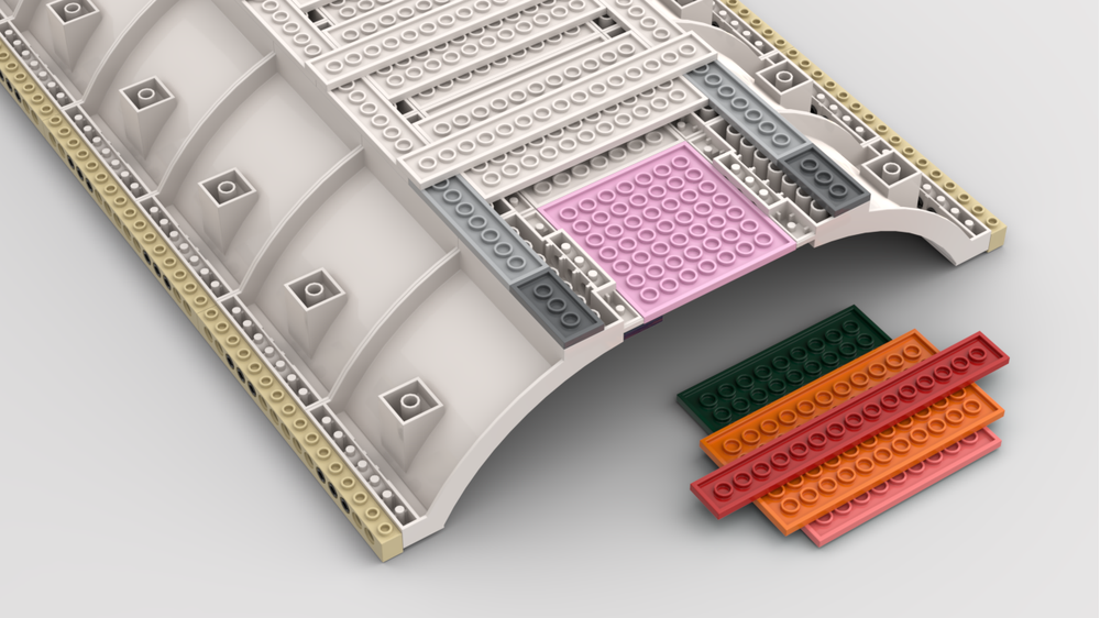 LEGO MOC-52978 Study on Part 43085 as Ceiling by zero_g_is_fun ...