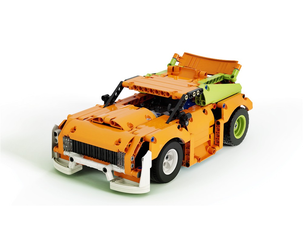 LEGO MOC Lego mini 4x4 race car by zblj by tank14 | Rebrickable - Build ...