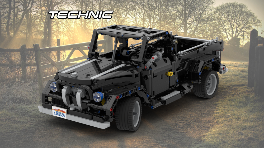 LEGO MOC 42111 Vintage Custom Pickup - alternate build by timtimgo ...