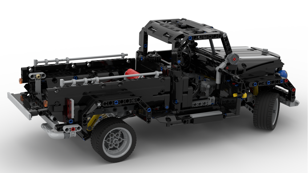 LEGO MOC 42111 Vintage Custom Pickup - alternate build by timtimgo ...