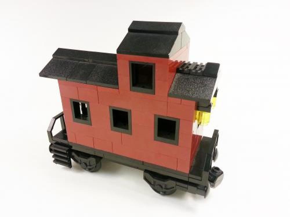 LEGO MOC Simple caboose by jncraton | Rebrickable - Build with LEGO