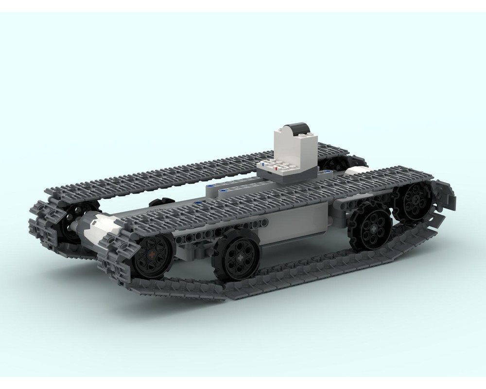 LEGO MOC Medium size tank chassis by jemunoz0 | Rebrickable - Build ...