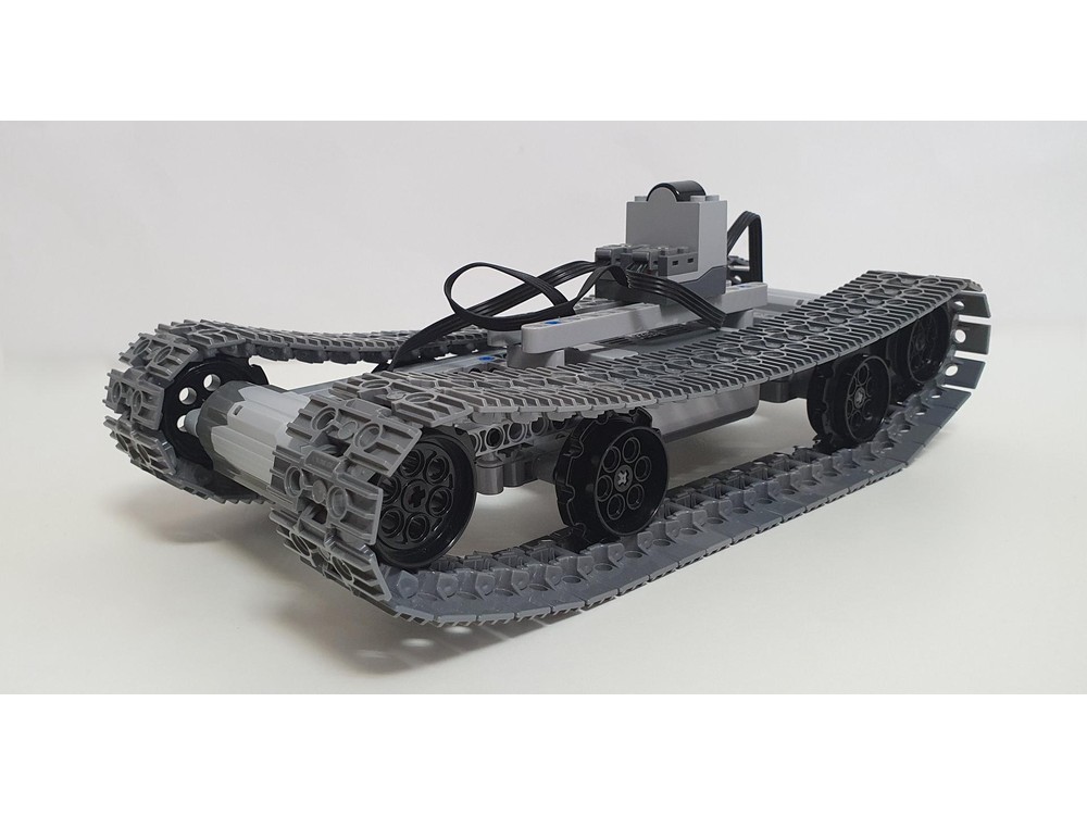 LEGO MOC Medium size tank chassis by jemunoz0 | Rebrickable - Build ...