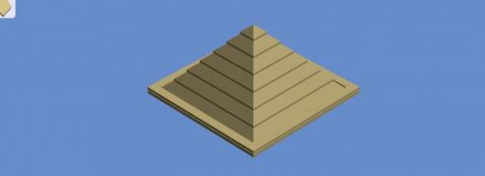 LEGO MOC Pyramid by toppingd | Rebrickable - Build with LEGO
