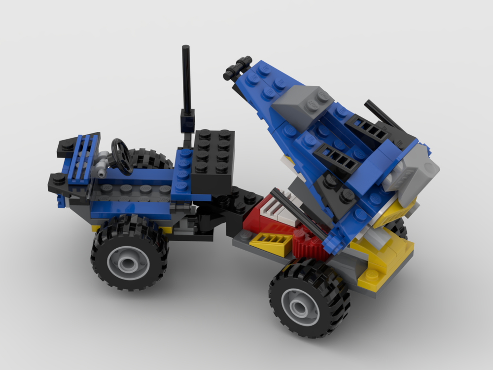 Lego Moc 31087 Classic Space Probe Launch By Klintisztvud Rebrickable