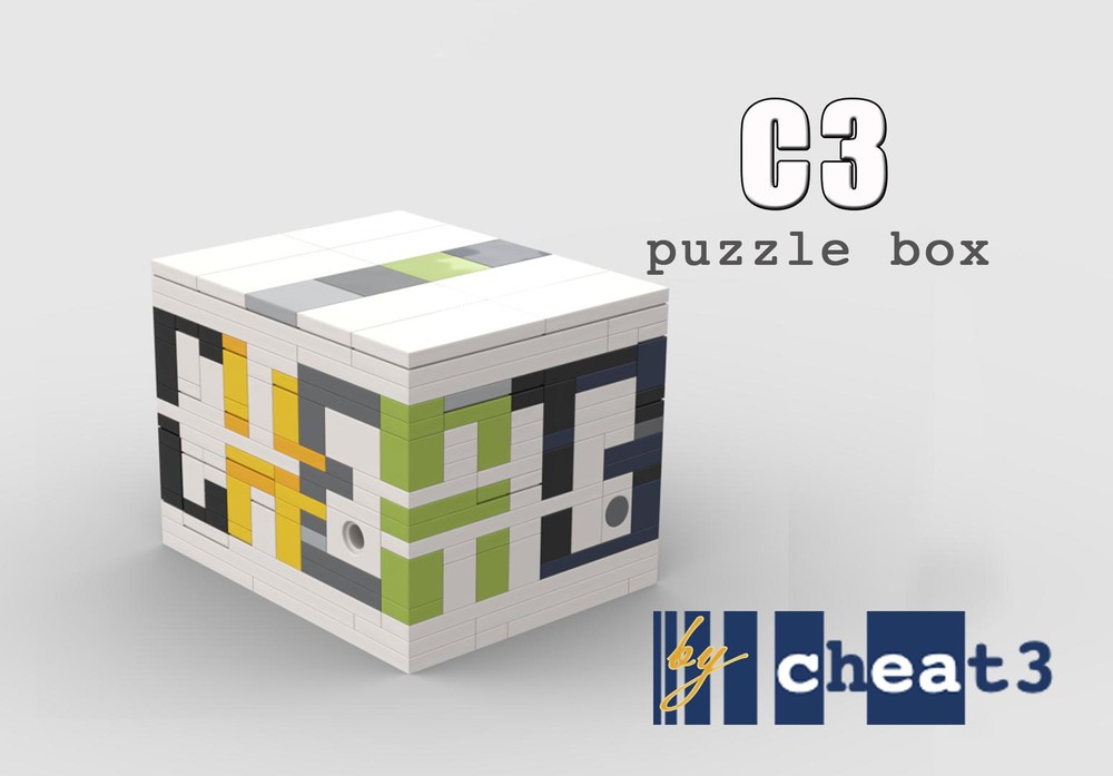 LEGO MOC C3 (a level 10 puzzle box) by cheat3 puzzles | Rebrickable ...