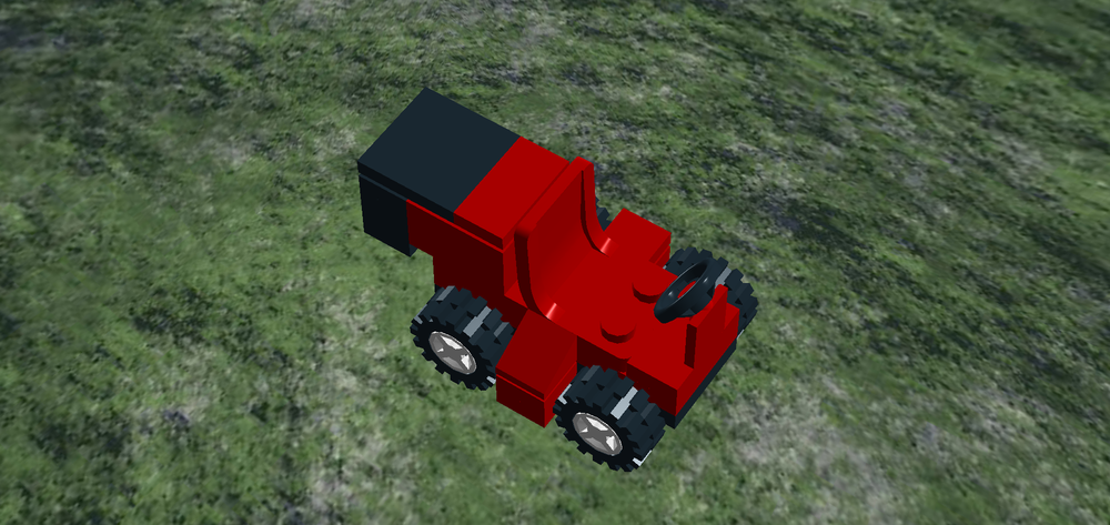 LEGO MOC Ride on lawn mower V2 by farmyFrank10 | Rebrickable - Build ...