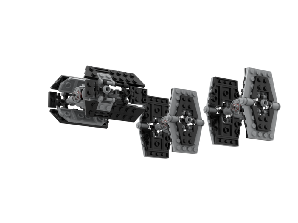 LEGO MOC-53081 Mini Size Vader's Twin ion engine starfighter adv. X1 ...