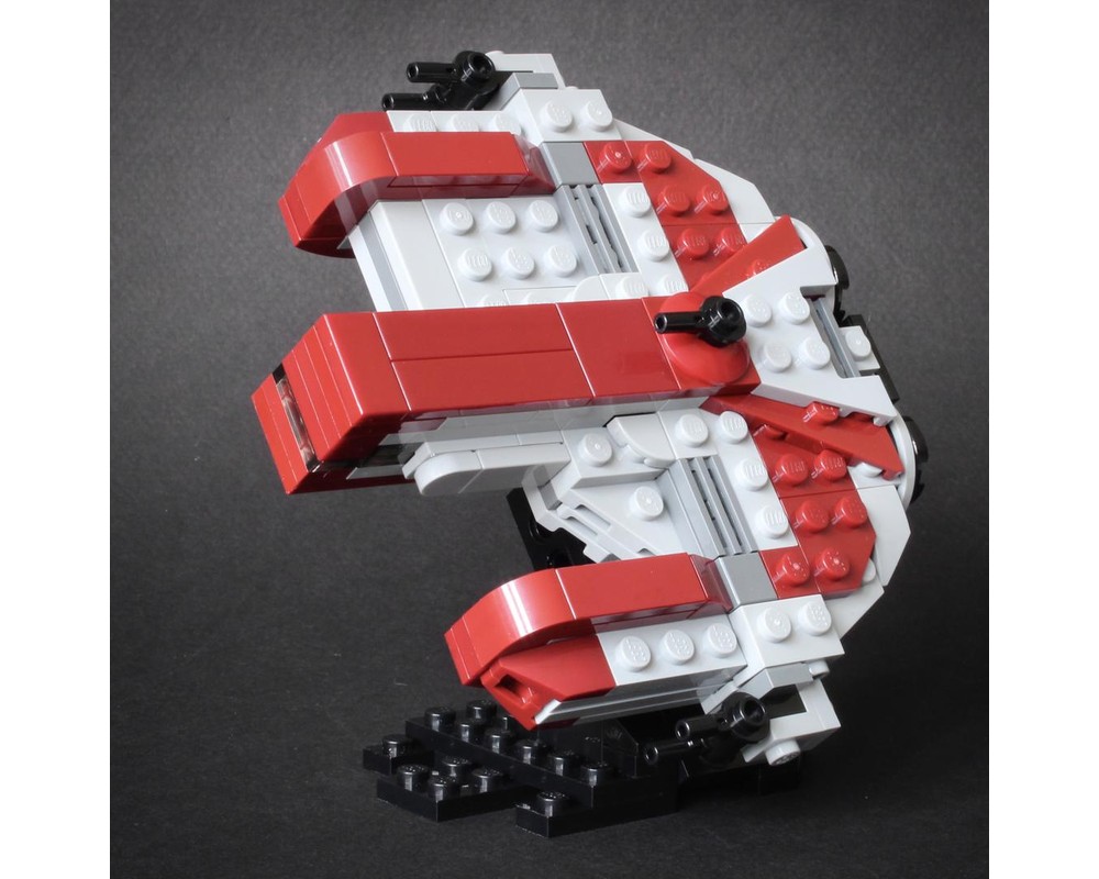 LEGO MOC Micro Ebon Hawk by ron_mcphatty | Rebrickable - Build with LEGO
