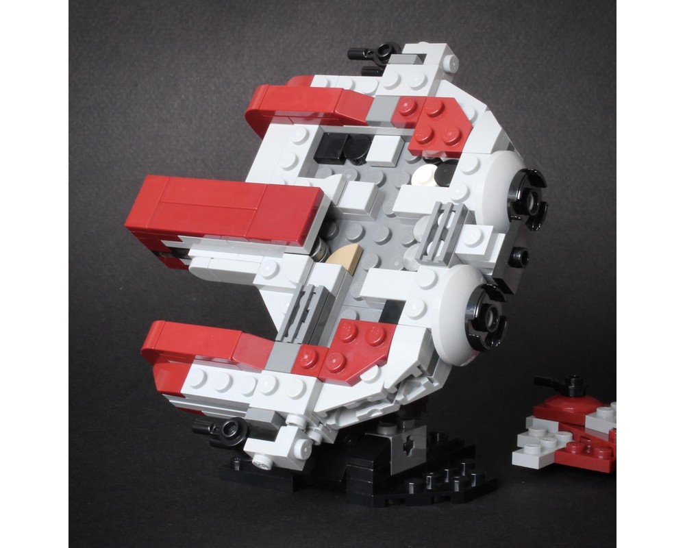 LEGO MOC Micro Ebon Hawk by ron_mcphatty | Rebrickable - Build with LEGO