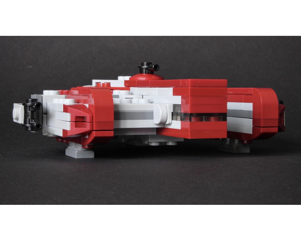 LEGO MOC Micro Ebon Hawk by ron_mcphatty | Rebrickable - Build with LEGO