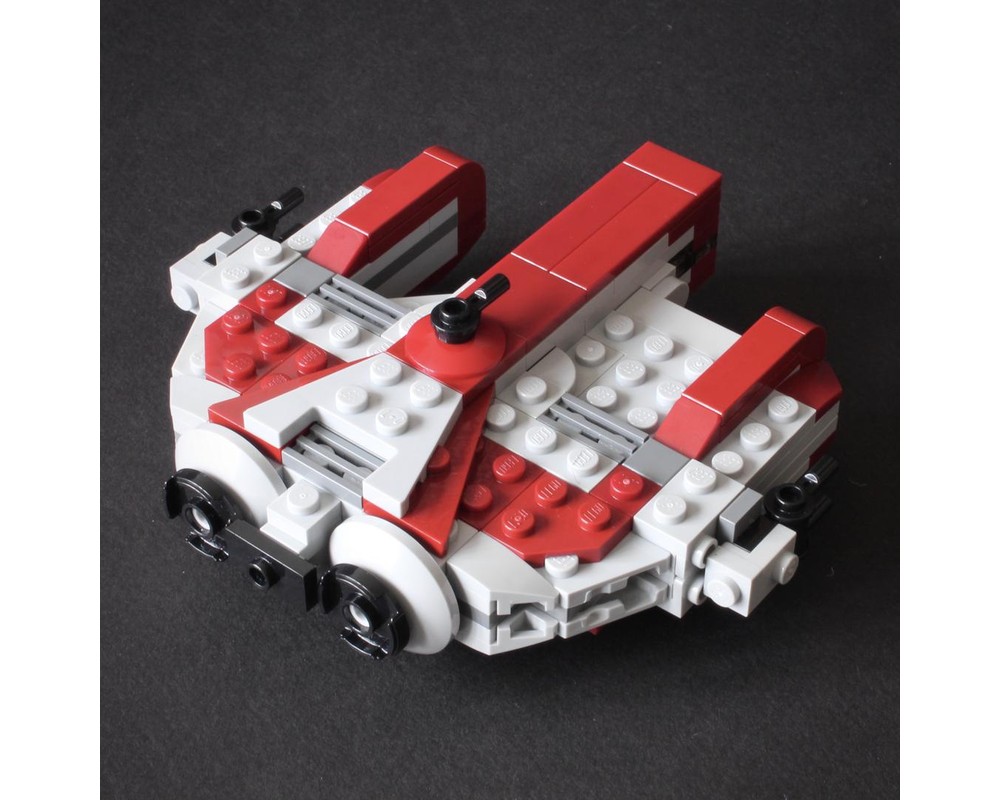 LEGO MOC Micro Ebon Hawk by ron_mcphatty | Rebrickable - Build with LEGO