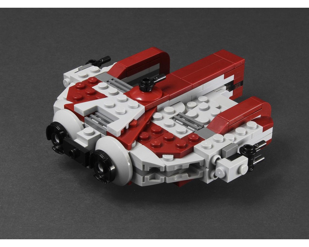 LEGO MOC Micro Ebon Hawk by ron_mcphatty | Rebrickable - Build with LEGO