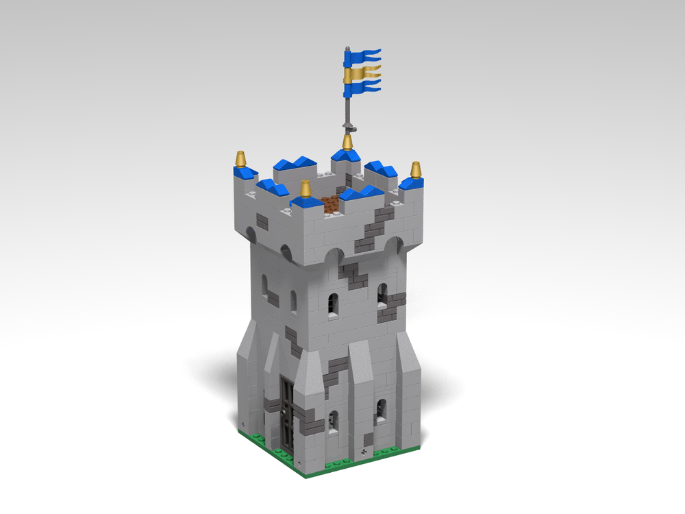 LEGO MOC Tower - Another Modular Castle Build by OMalley | Rebrickable ...