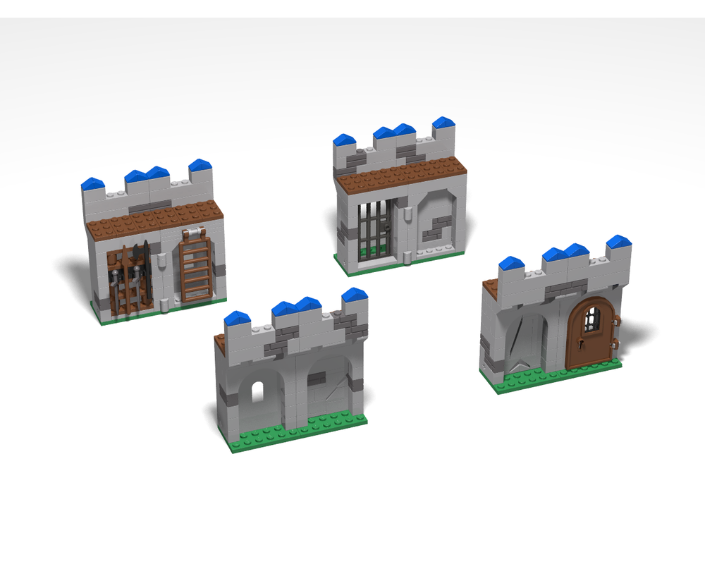 LEGO MOC Wall Variants - Another Modular Castle Build by OMalley ...