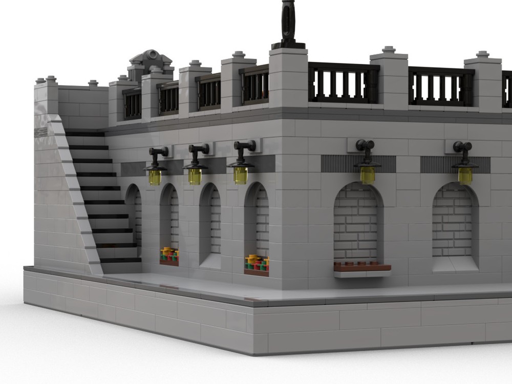 LEGO MOC Modular Parisian Promenade - Complete set by pbricks ...