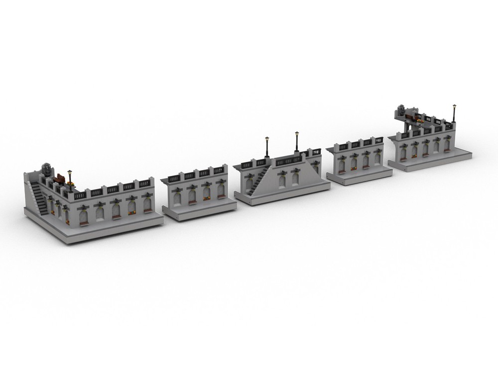 LEGO MOC Modular Parisian Promenade - Complete set by pbricks ...