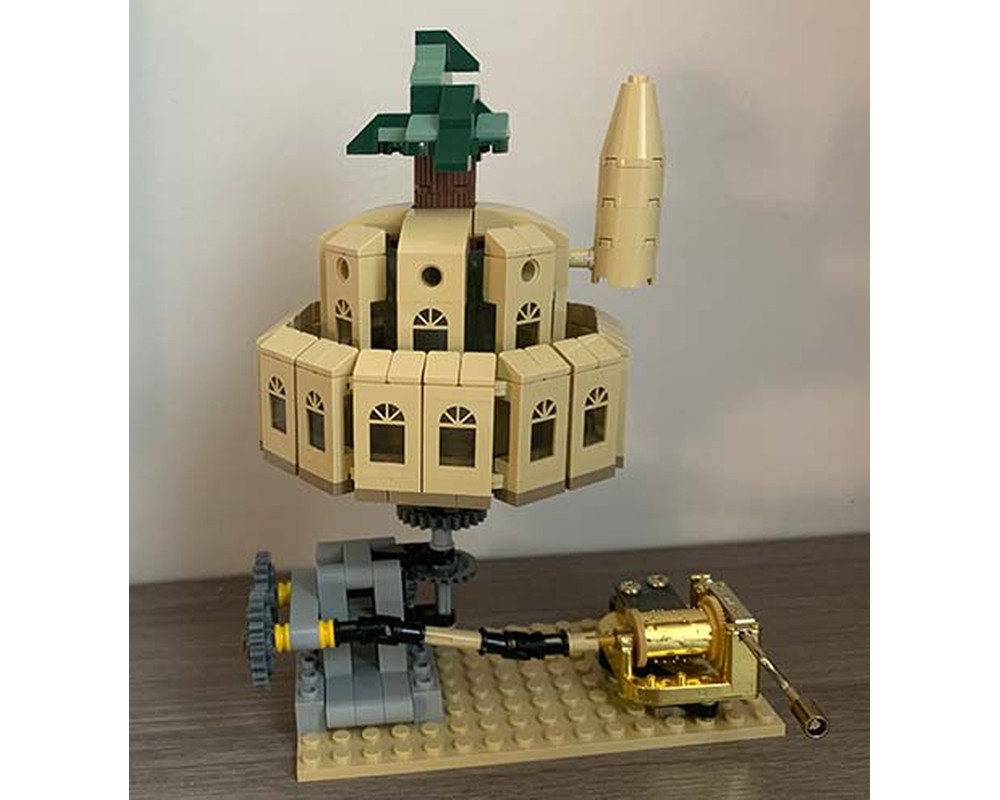 LEGO MOC Castle-in-the-sky Music Box by asklxf | Rebrickable - Build ...