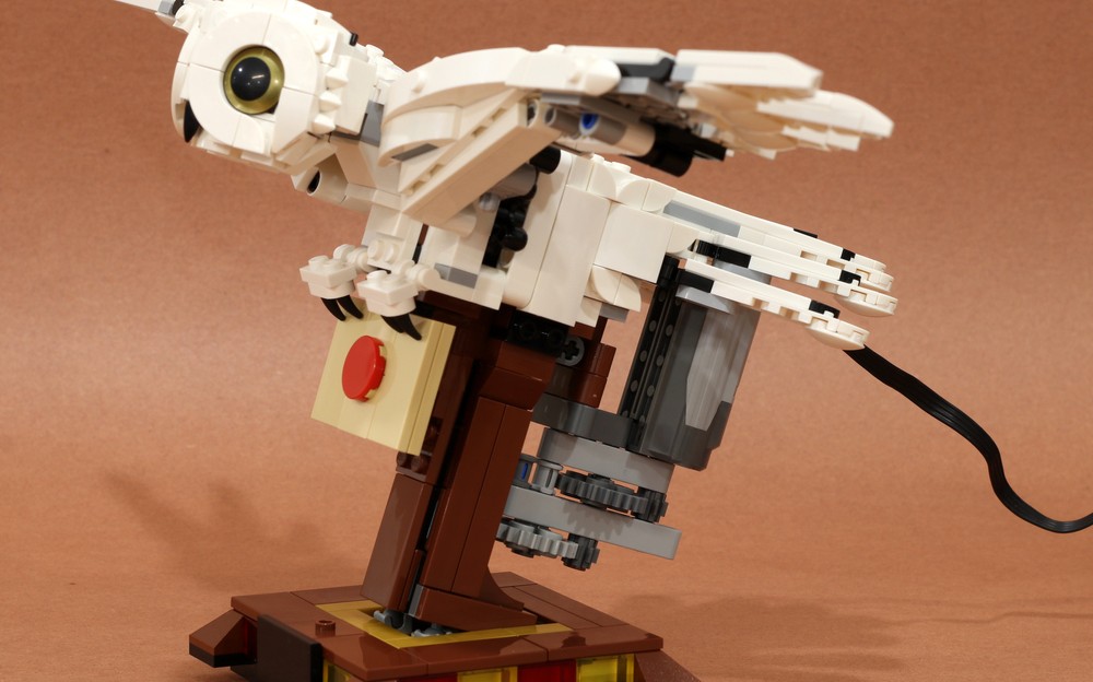 Lego Moc Hedwig Motor Pack By Jkbrickworks Rebrickable Build With Lego