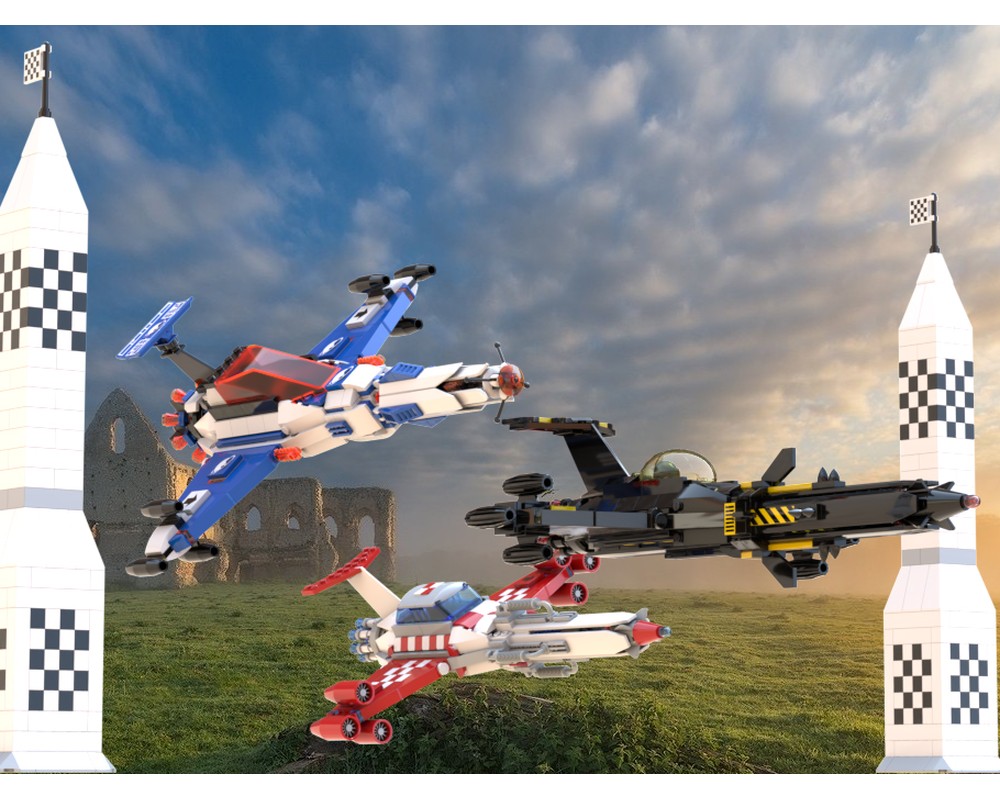 LEGO MOC Air Race by Thomus_Bean | Rebrickable - Build with LEGO