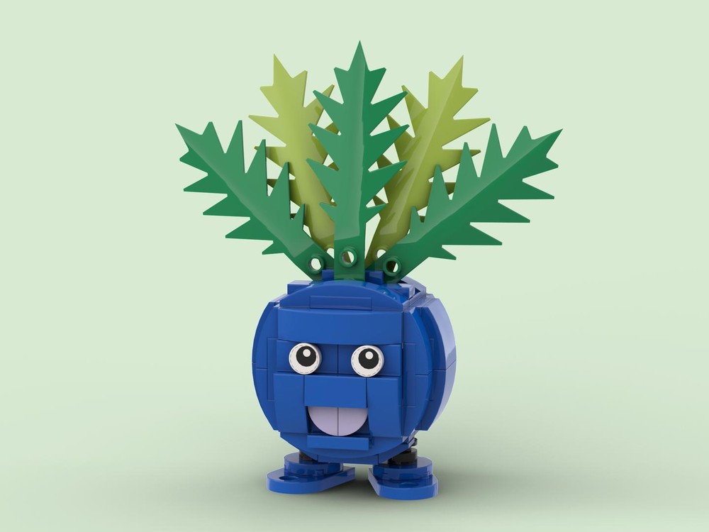 LEGO MOC Oddish by Mith77 | Rebrickable - Build with LEGO