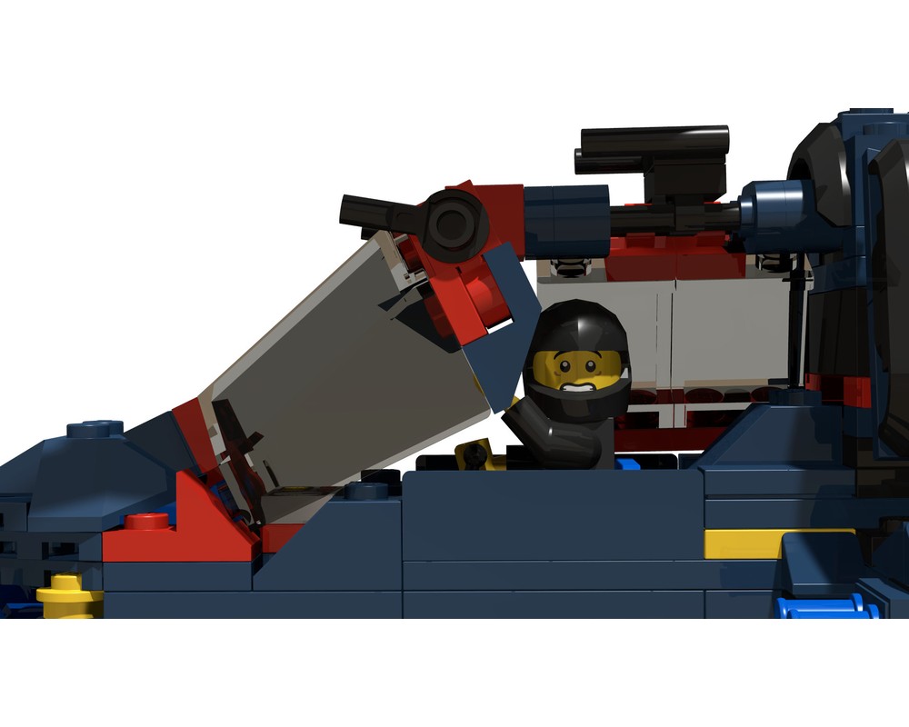 LEGO MOC Blue Thunder (1983 Movie Helicopter) by DoubleBU | Rebrickable ...