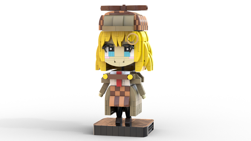 LEGO MOC Amelia Watson - Vtuber by BrickHugger171 | Rebrickable - Build ...